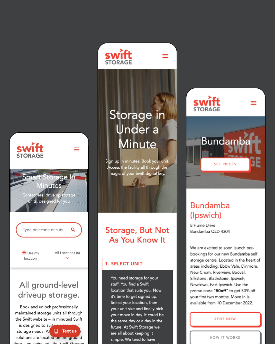 Swift Storage – BA Creative